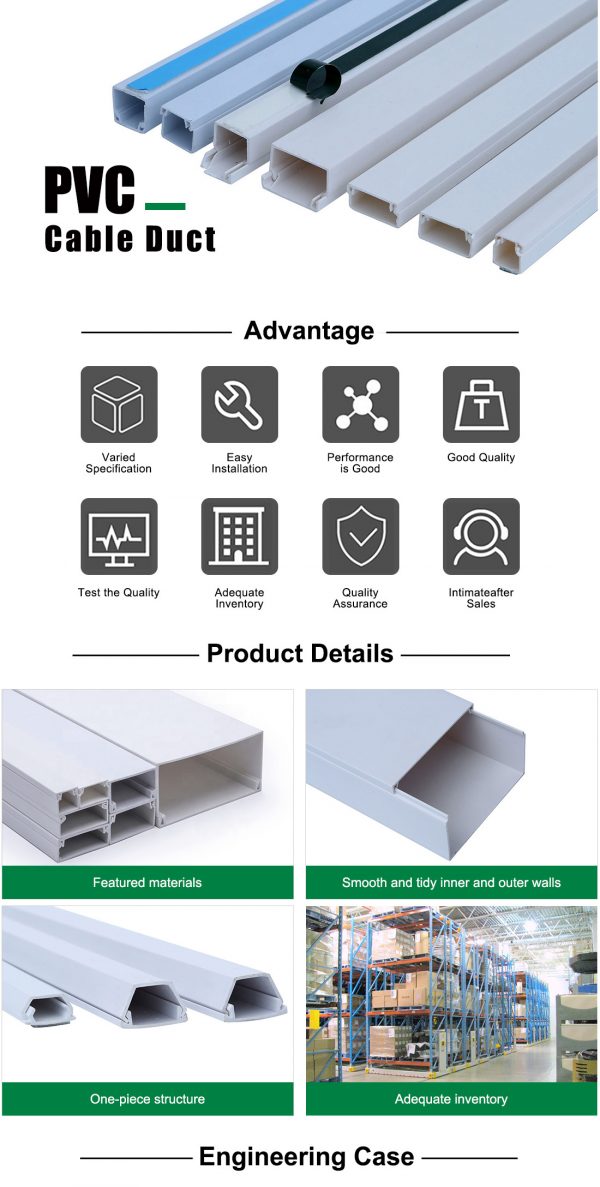 PVC CABLE TRUNKING – Exlon Pipe