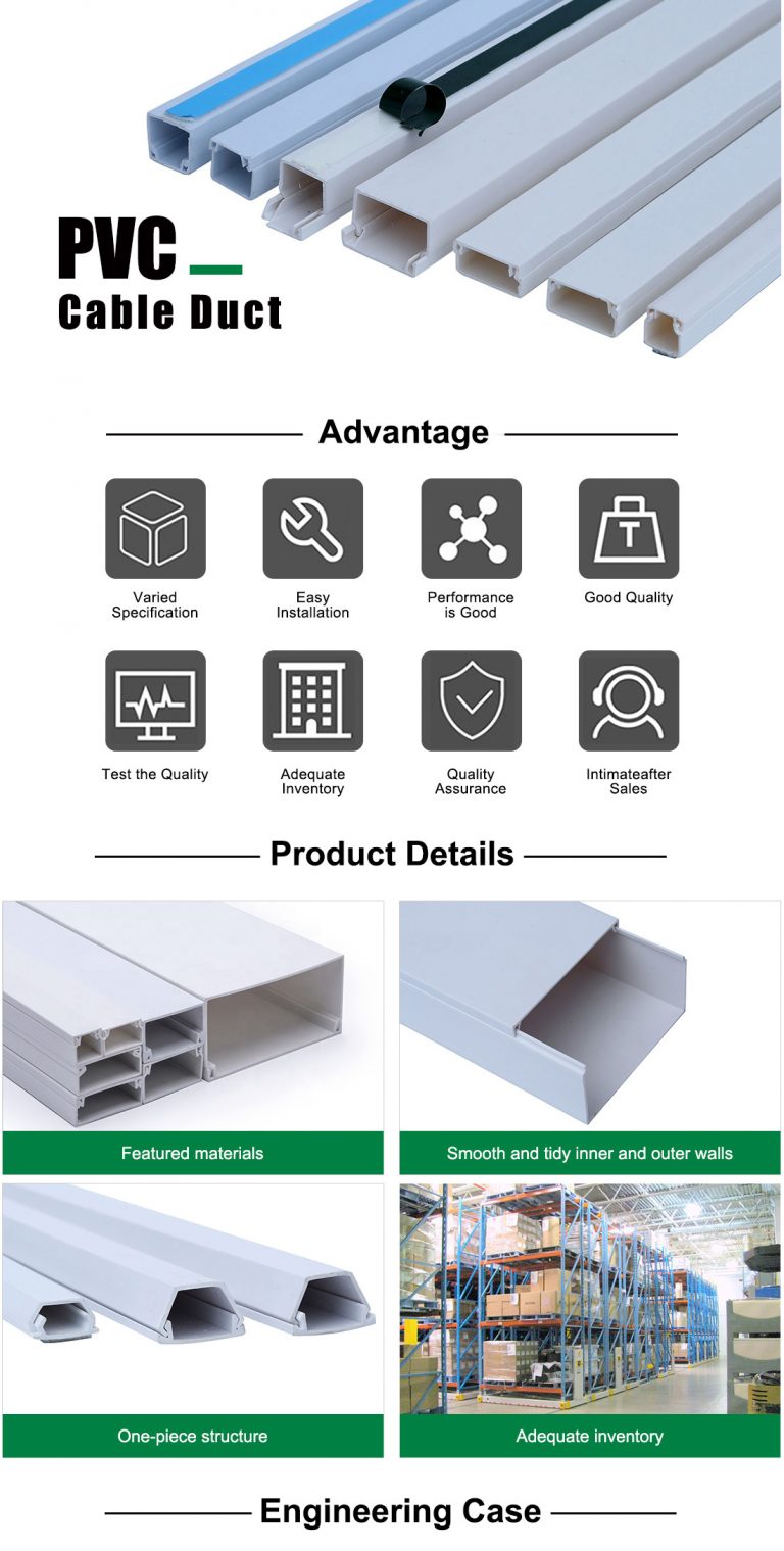 PVC CABLE TRUNKING – Exlon Pipe
